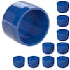 Formufit 1-1/4 in. Furniture Grade PVC External Flat End Cap in Blue (10-Pack) F114EEC-BL-10 ...