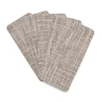 Nance Carpet and Rug Peel and Stick Earthtone Indoor/Outdoor 8 in. x 18 ...