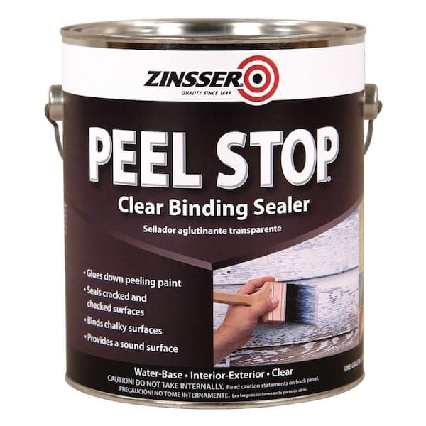 Zinsser 1-gal. Peel Stop Water Base Clear Interior/Exterior Binding ...