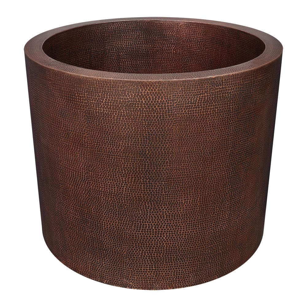 Premier Copper Products 45 in. x 45 in. Hammered Copper Japanese ...