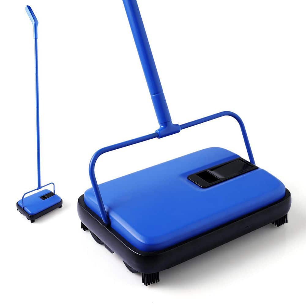Manual Carpet Sweeper Cordless Carpet Cleaner for Rugs and Carpets in ...