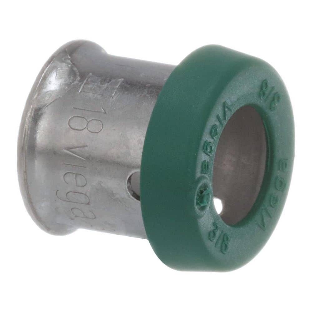Viega PureFlow 3/8 in. Press Stainless Steel Sleeve (10-pack) 49901 ...