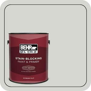 BEHR PREMIUM PLUS 1 qt. #T17-01 Close Knit Satin Enamel Exterior Paint ...