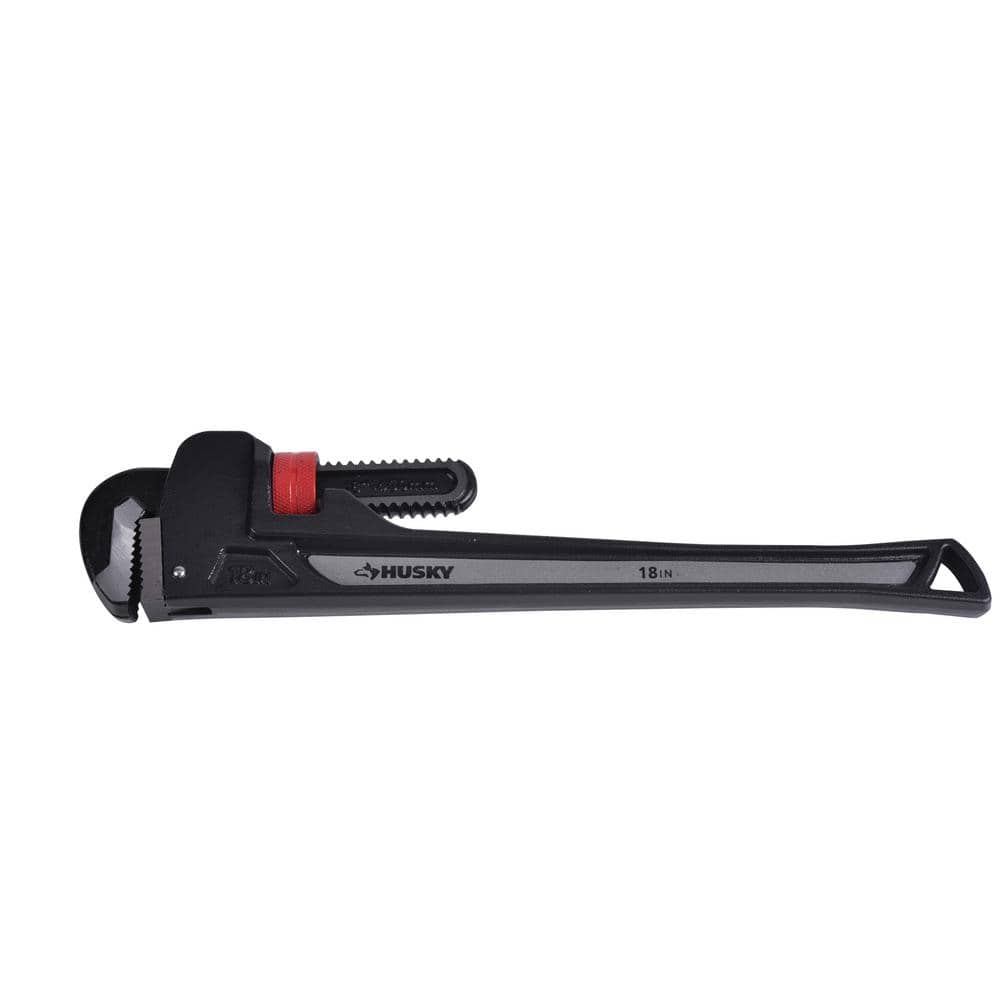 Husky 18 in. Improved Pipe Wrench WG-HD-18 - The Home Depot