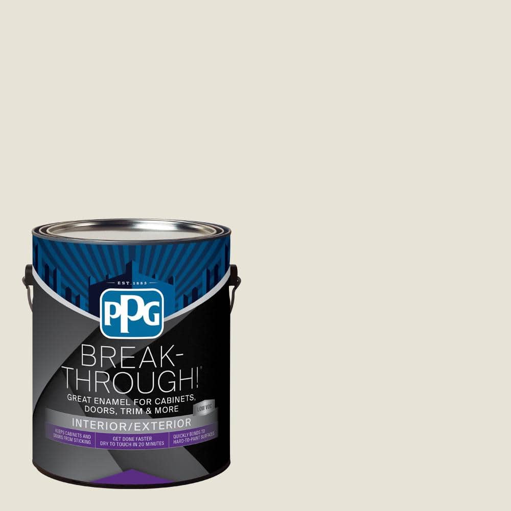 Reviews for Break-Through! 1 gal. PPG1023-1 Oatmeal Satin Door, Trim ...