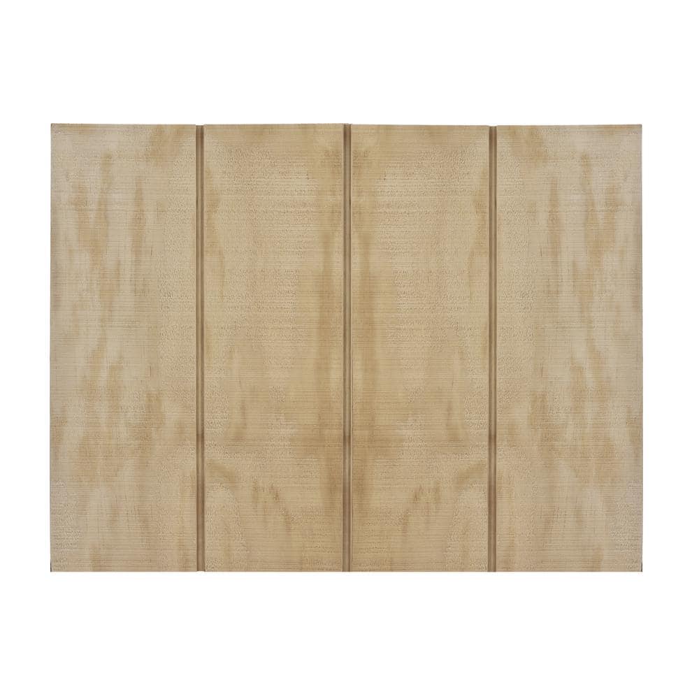 Nominal: 5/8 in x 4 ft. x 8 ft. ; Actual: 0.625 in. x 48 in. x 96 in. 8 ...