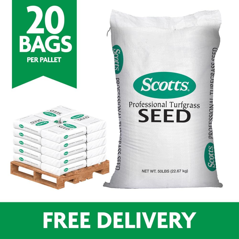Scotts Professional Turfgrass Sun and Shade Seed Bulk Pallet 1,000 lbs ...