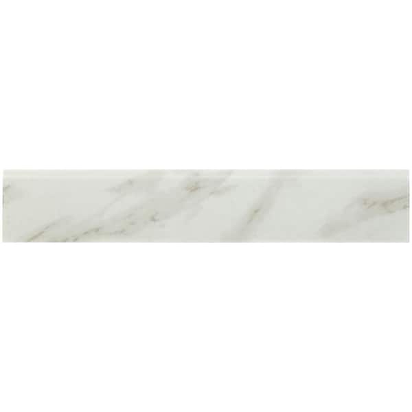 MSI Strata Bullnose 3 in. x 24 in. Matte Ceramic Wall Tile (2 lin. ft ...