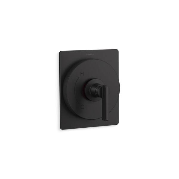 KOHLER Castia By Studio McGee Rite-Temp Valve Trim in Matte Black ...