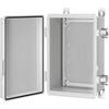 Lukyamzn 5.5 in. D x 7.5 in. W x 11.4 in. H Plastic Gray Enclosure ...