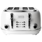 Hamilton Beach 1560 W 4-Slice Stainless Steel Wide Slot Toaster with ...