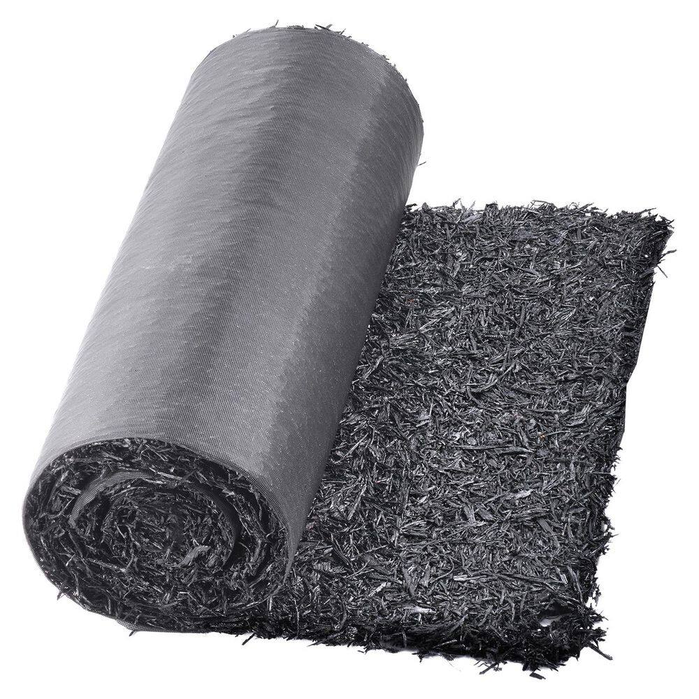VEVOR Rubber Mulch for Landscaping, Recycled Rubber Mat 96 x 22 in ...