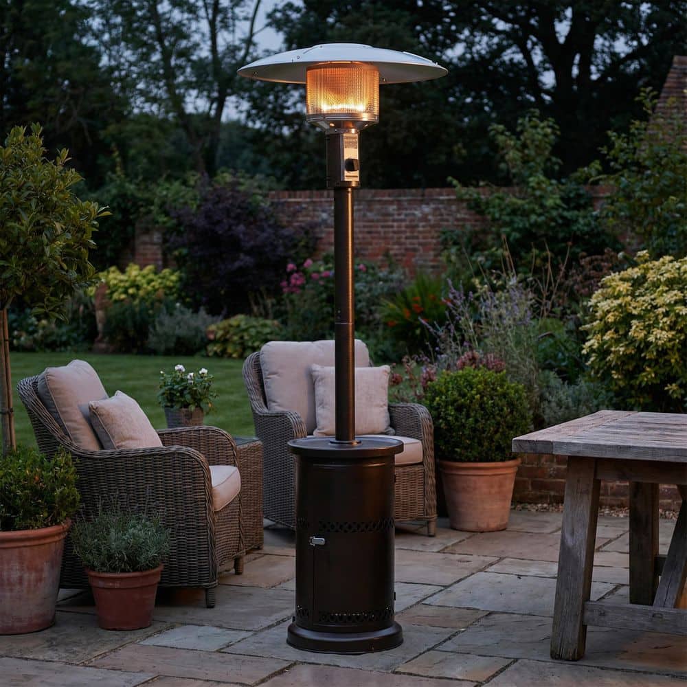 Reviews for HeatMaxx Outdoor Propane Patio Heater 48000 BTU, Mushroom ...