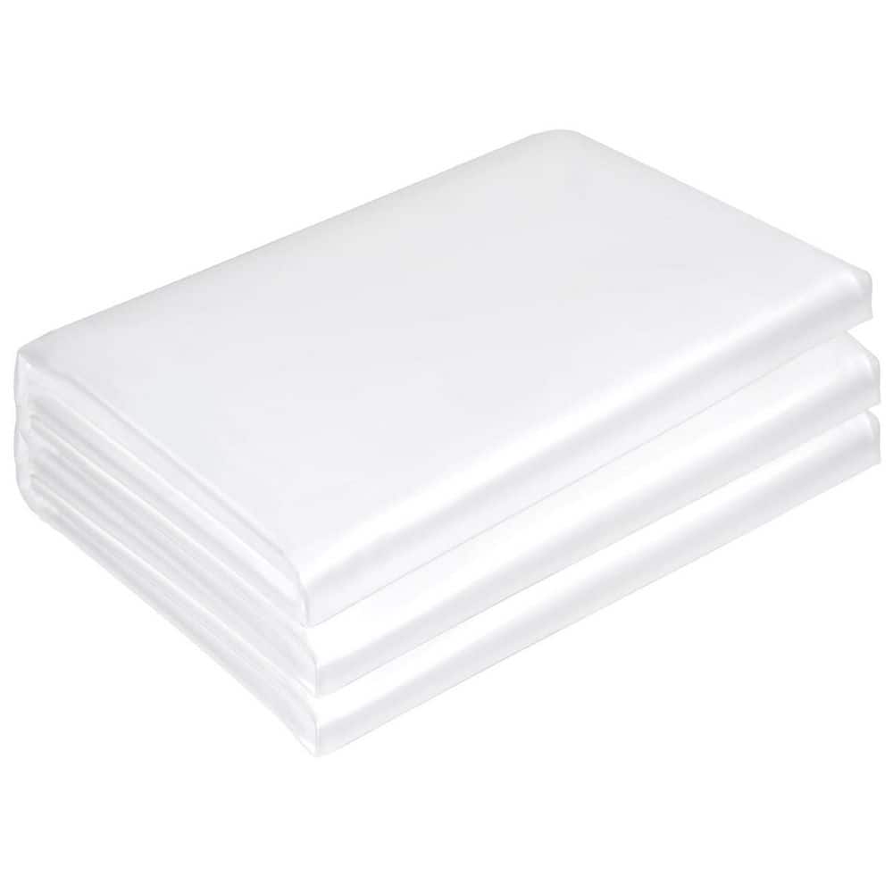 600 in. Clear Polyethylene Greenhouse Film Plant Support Plastic ...
