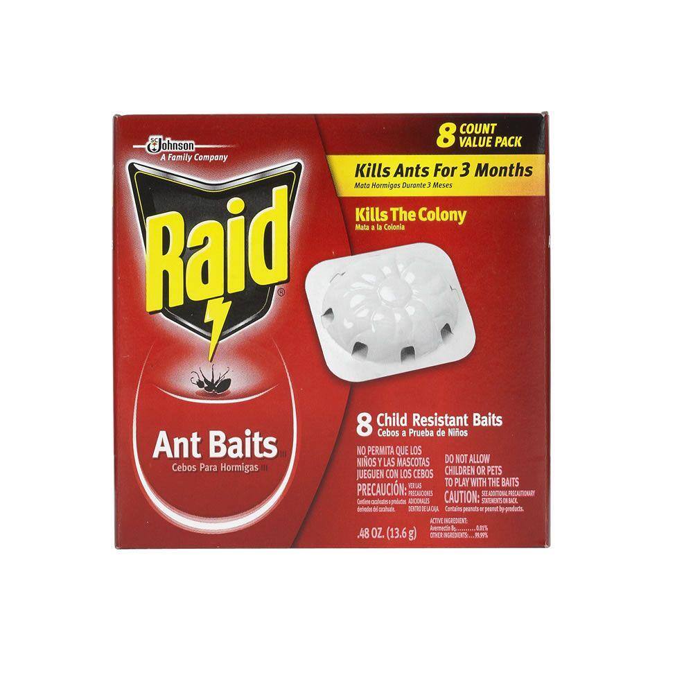 Raid Ant Bait Value Pack (8-Count) SCJ619864 - The Home Depot