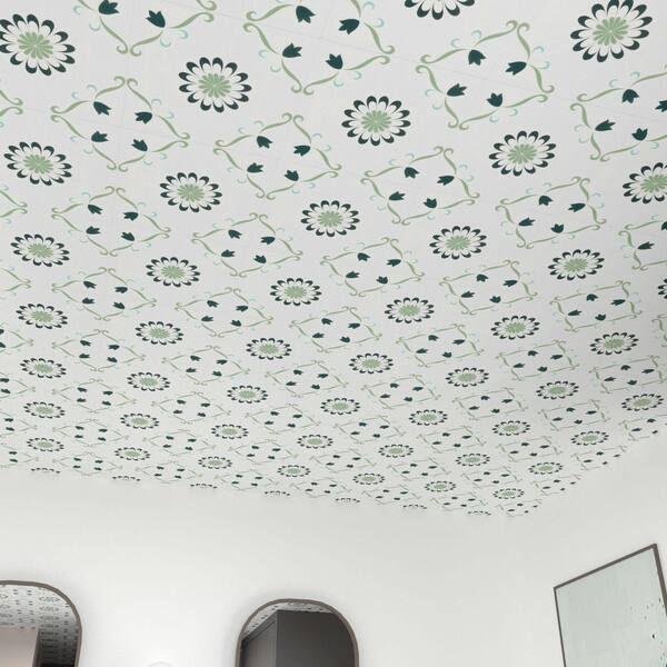Ceiling Tiles Panels Coving Bathroom Peel & Stick Ceiling Panels - Self ...