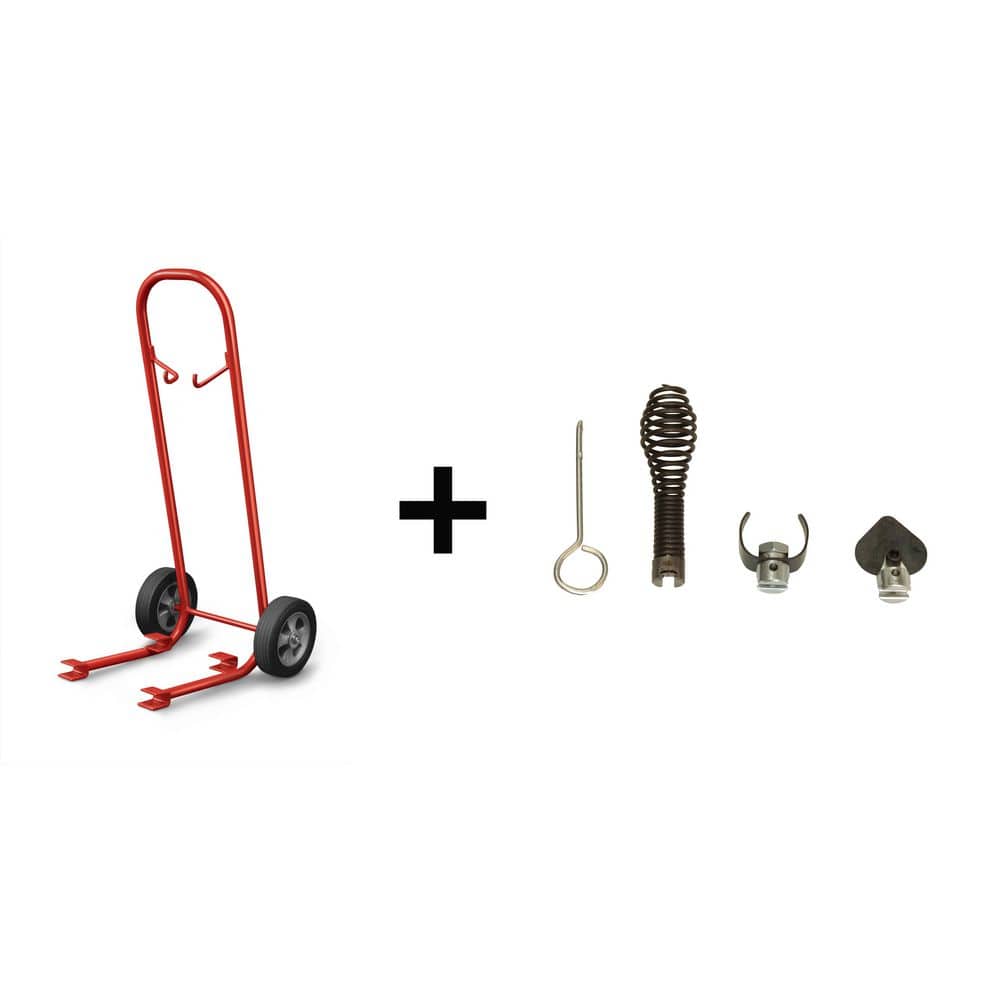 RIDGID T-260 4Pc Drain Cleaning/Sewer Machine Cable Attachment Set and ...