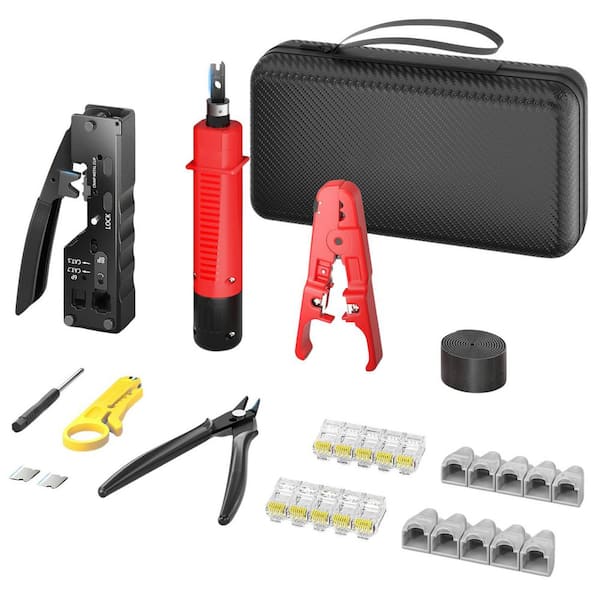 Yichuhaoxi 2-Piece Network Cable Punch Down Impact Tool 110 66 ...