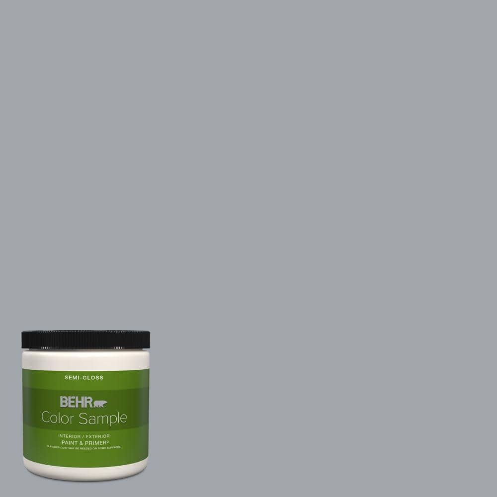 BEHR PREMIUM PLUS 8 oz. #PPU26-19 Chance of Rain Semi-Gloss Interior ... BEHR PREMIUM PLUS 8 oz. #PPU26-19 Chance of Rain Semi-Gloss Interior ...