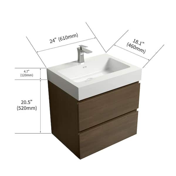 Floating Bathroom Vanity Cabinet Height