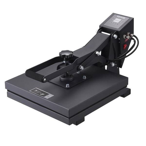VEVOR 15 in. L x 15 in. W Heat Press Machine Digital Precise Heat ...