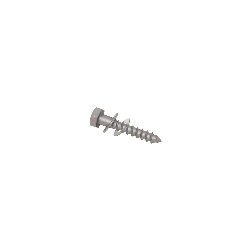 Dolle Prova PA22 Galvanized Steel Hex Screw Post Anchors (4-Piece ...
