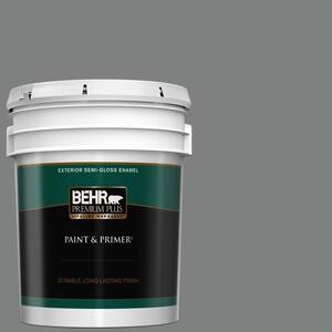 BEHR MARQUEE 1 gal. #T12-10 Game Over Flat Exterior Paint & Primer ...