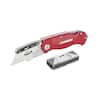 Husky Folding Lock-Back Utility Knife, Red with 10-Blades 99979 - The ...