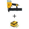 DEWALT Pneumatic 16-Gauge 1 in. Crown Lathing Stapler with 1 in. x 1 in ...