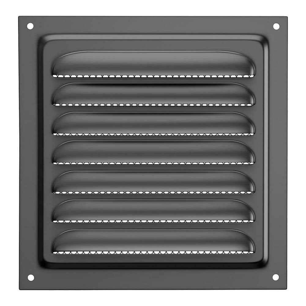 KIWDZFU 6 x 6 Stainless Steel Louvered Grille Cover with Anti-Mosquito ...