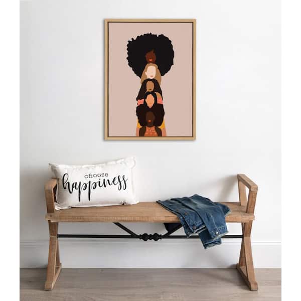 Kate and Laurel Sylvie "Sisters" by Oris Eddu Natural Framed Art Print ...