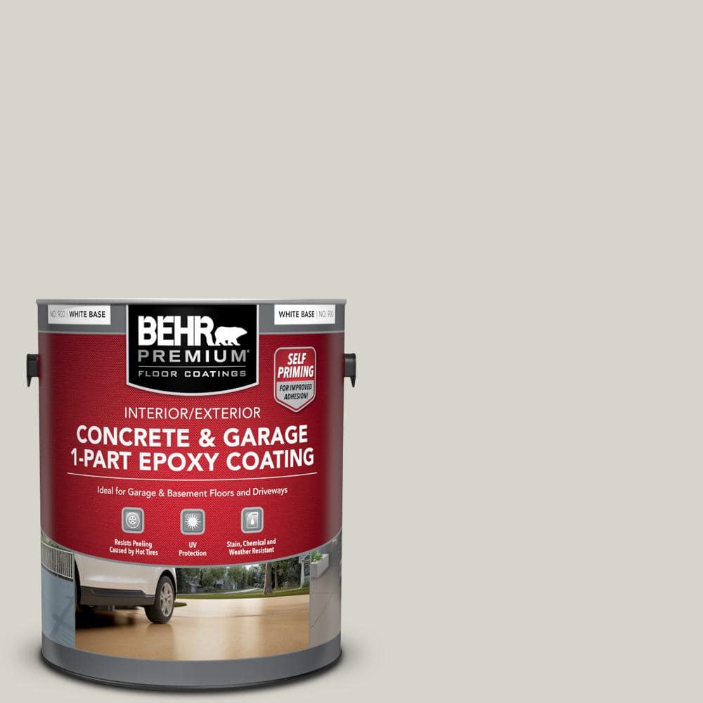 BEHR PREMIUM 1 gal. #PPU25-10 Soft Secret Self-Priming 1-Part Epoxy ...
