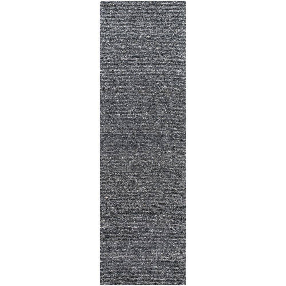 Livabliss Passion Charcoal Cottage 3 ft. x 10 ft. Indoor Area Rug ...