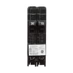 Eaton BR 2-30 Amp Single Pole Tandem Non-CTL Circuit Breaker-BR3030 ...