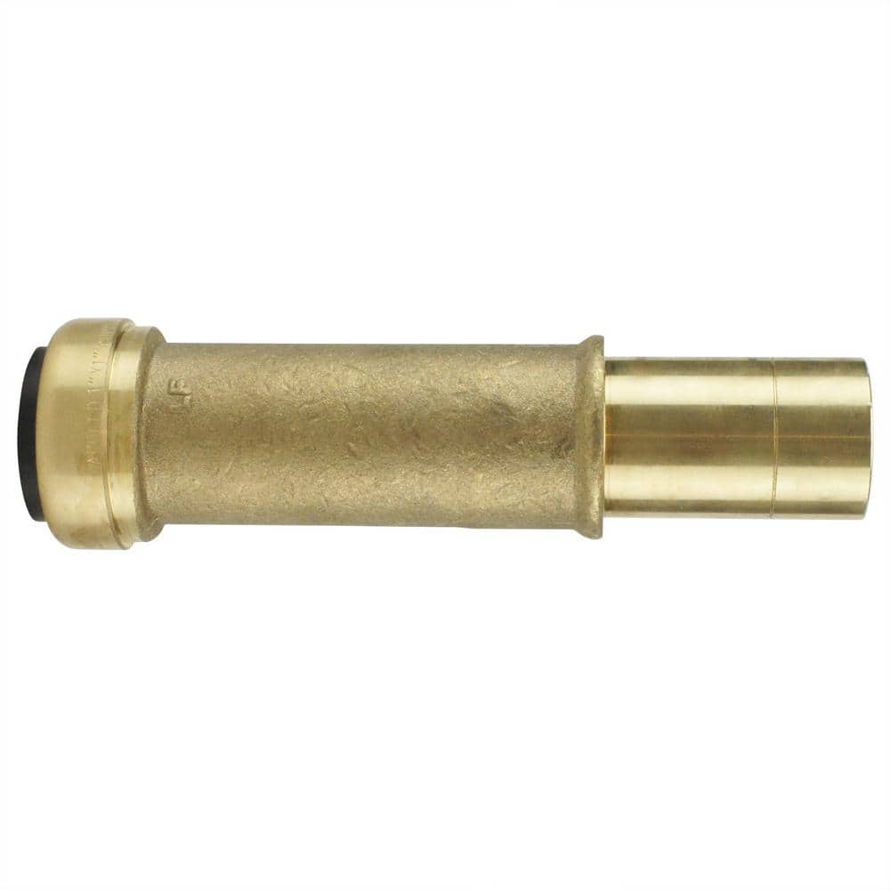 Tectite 1 in. Brass Push-To-Connect x CTS Street Slip Adapter FSBSLA1 ...