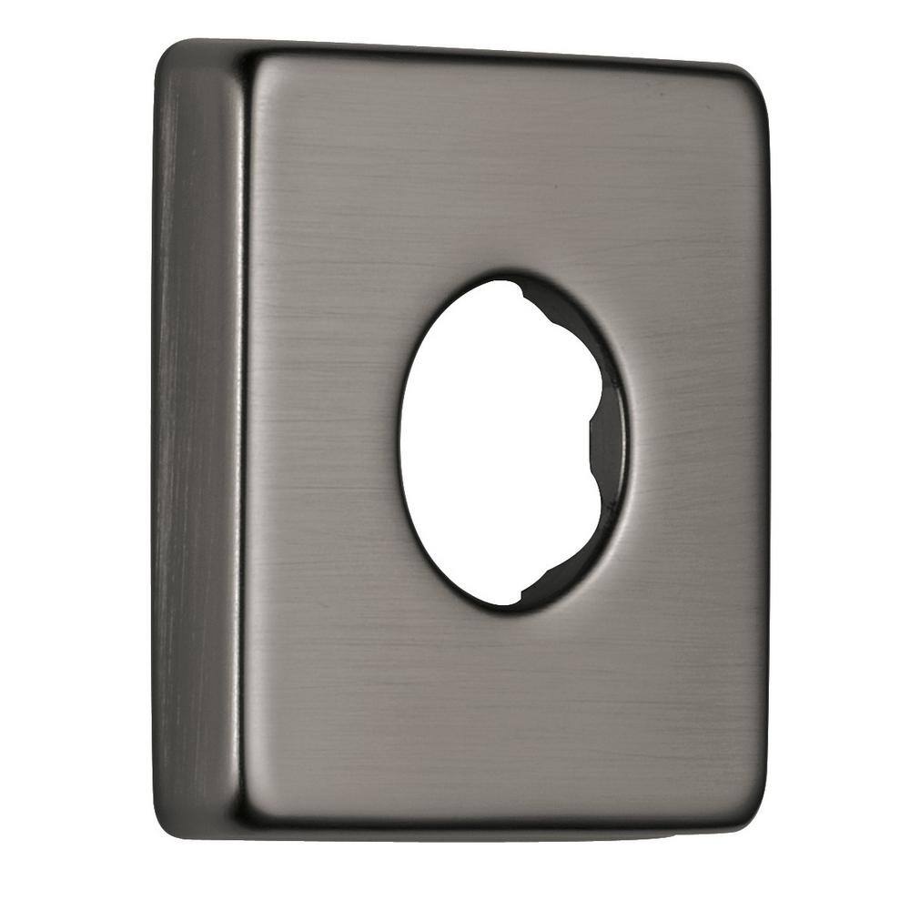 Delta 2 in. Brass Shower Arm Flange in Black Stainless RP51034KS - The ...
