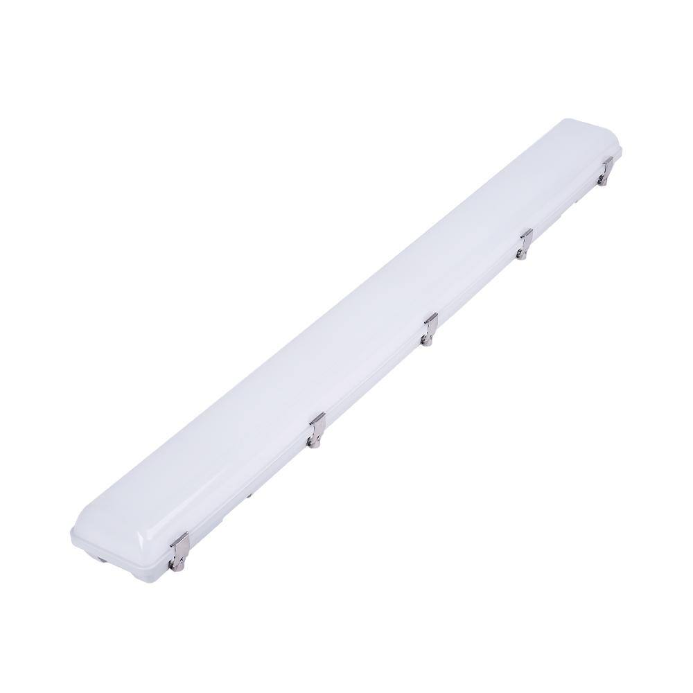 Viribright 3CCT Vapor Tight Dimmable 4 ft. LED Lighting Fixture 3500 ...