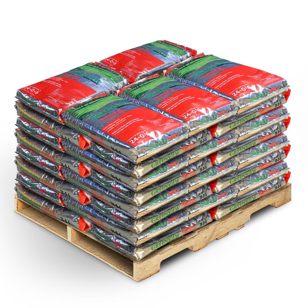 GreenView 36 lbs. Fairway Formula Spring Fertilizer Weed and Feed and ...