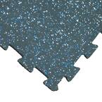VersaTex Diamond Plate 18 in. W x 18 in. L Gray Rubber Interlocking ...