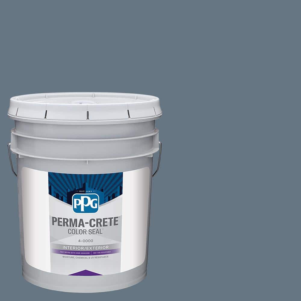 Perma-Crete Color Seal 5 gal. PPG1040-6 Freedom Found Satin Interior ...