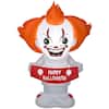 Gemmy 48.03 in. Tall Halloween Inflatable-Stylized Pennywise-SM-Warner ...