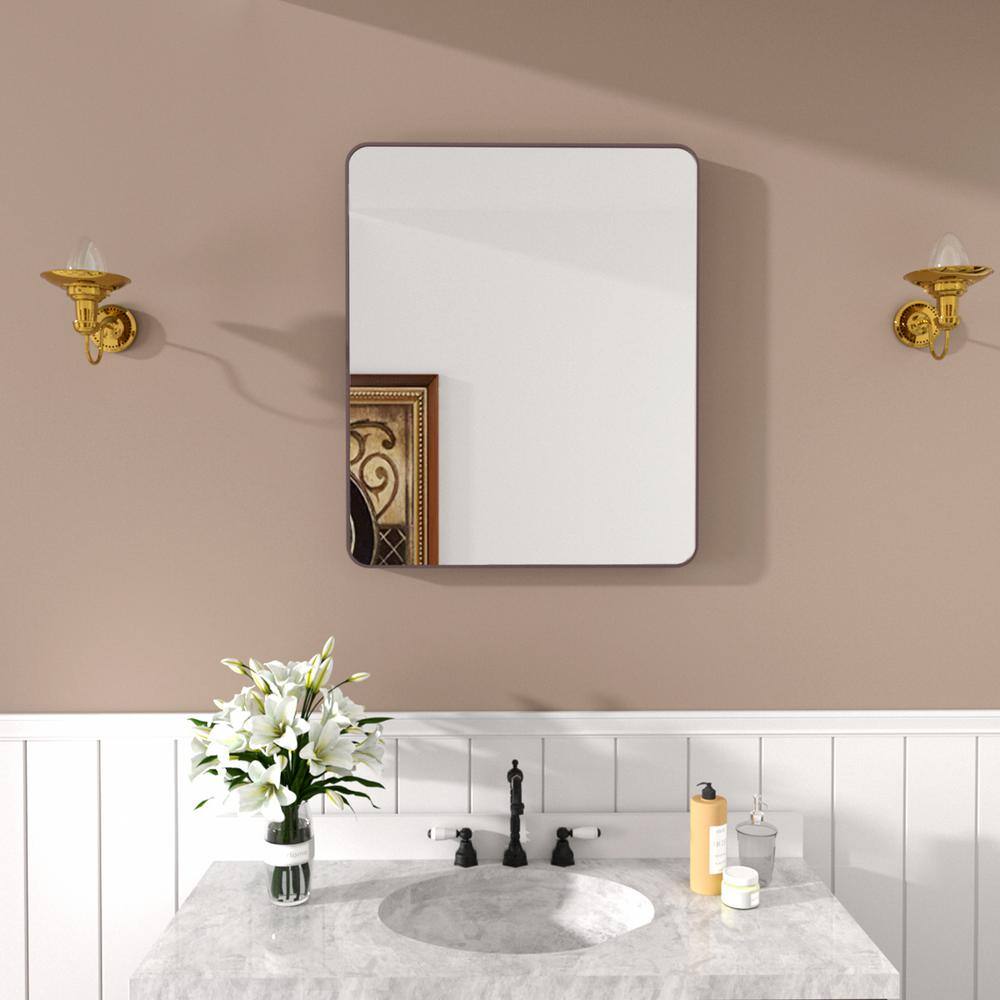 Hermitage Bath Cosy 30 in. W x 36 in. H Rectangular Framed Wall ...