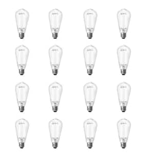 Bulbrite 60 - Watt Equivalent Warm White Light T6 (E12) Candelabra Screw, Dimmable Clear LED ...