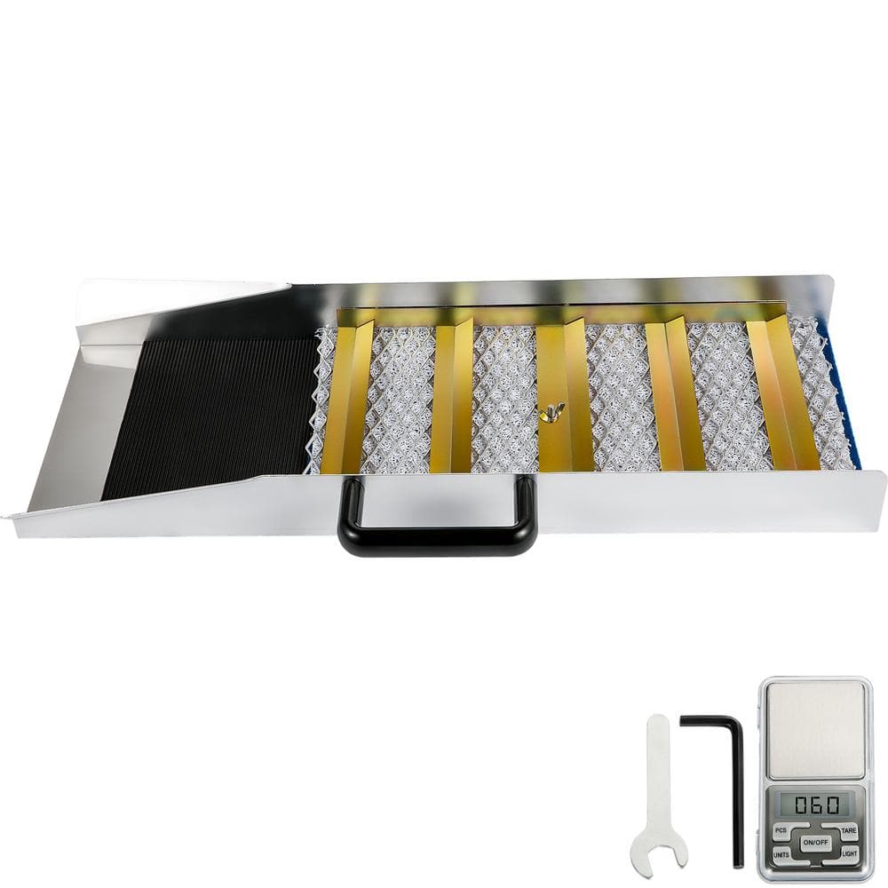 SVOPES 24 in. Aluminum Alloy Sluice Box, Lightweight Gold Panning ...