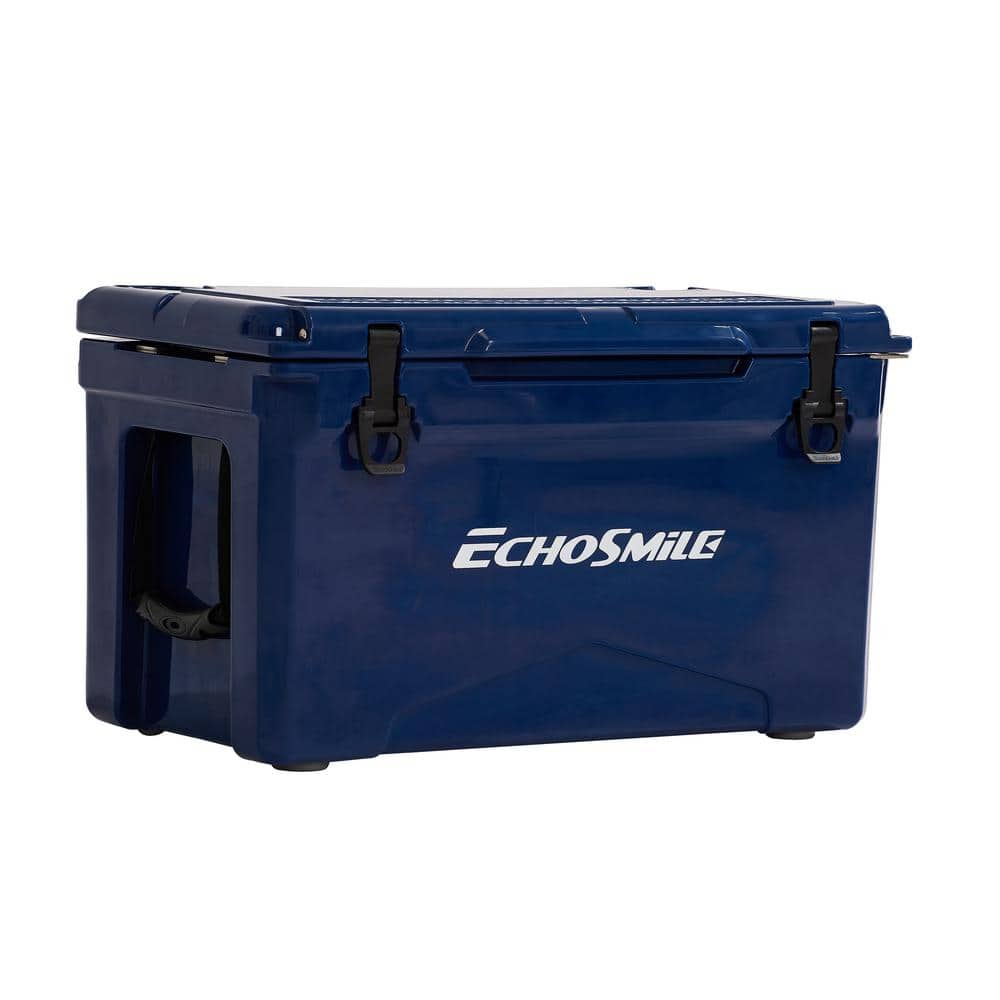 EchoSmile 30 qt. Rotomolded Cooler in Dark Blue TER-LCL030NB - The Home ...