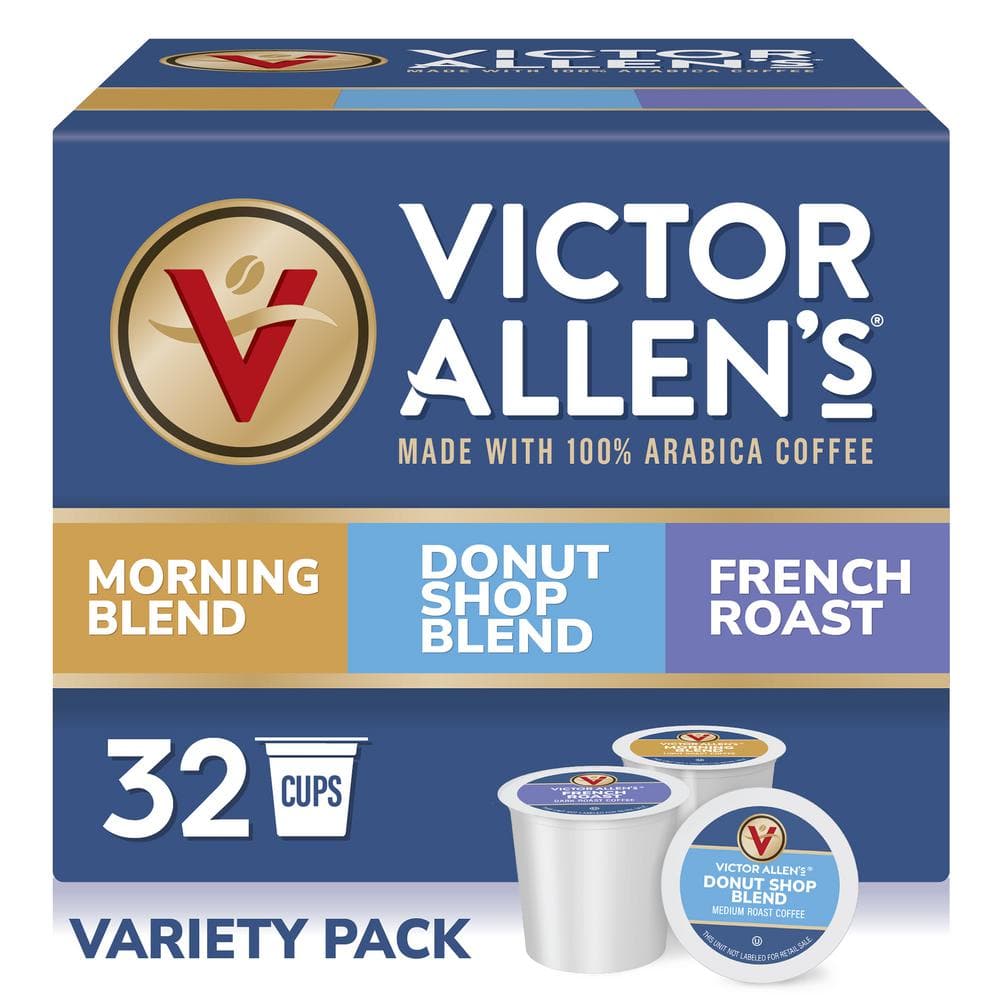 Victor Allen's Victor Allen's Coffee Variety Pack (Morning Blend, Donut ...