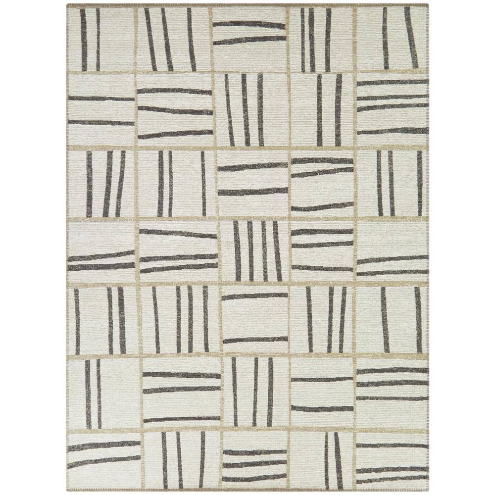 BALTA Kinsella Cream 8 ft. x 10 ft. Striped Area Rug 3122613 - The Home ...