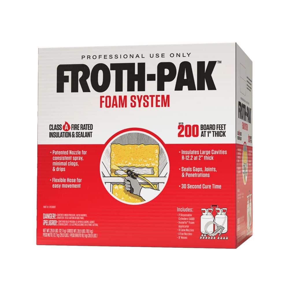 Reviews for FROTH-PAK 200 Insulation and Sealant Spray Foam System | Pg ...