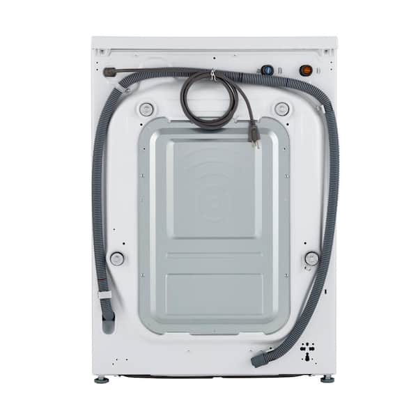 LG 24 in. W 2.4 Cu. Ft. Compact Stackable SMART Front Load Washer in ...
