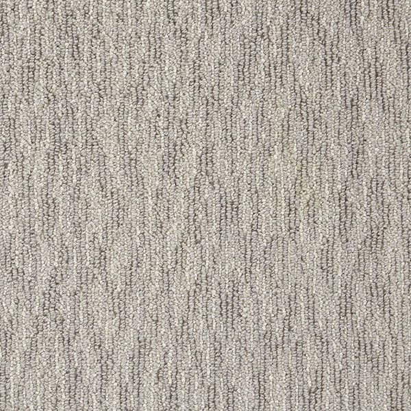 Natural Harmony 6 in. x 6 in. Pattern Carpet Sample - Oceanic Tweed ...